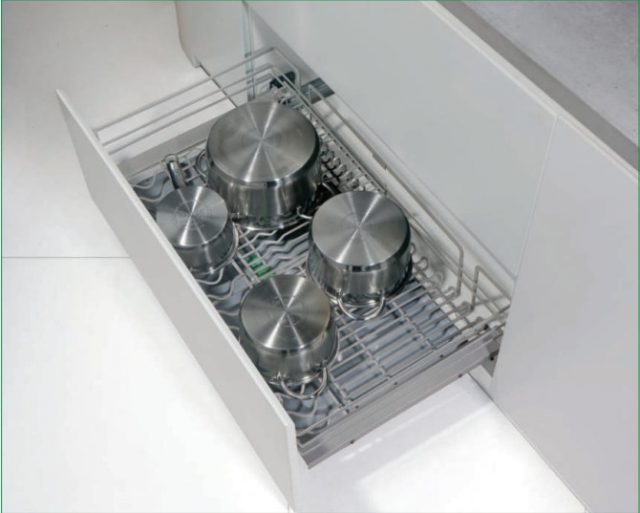 SLX75- KỆ ĐỂ XOONG NỒI ĐA NĂNG ÂM TỦ BẾP - INOX 304 100% ,KT 714 x ...